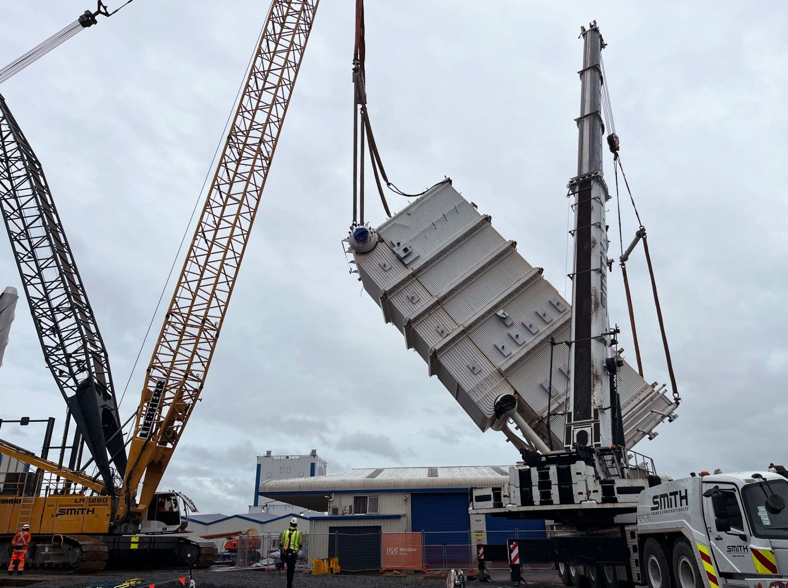 Fonterra Waitoa 110T Boiler Lift - Windsor Energy