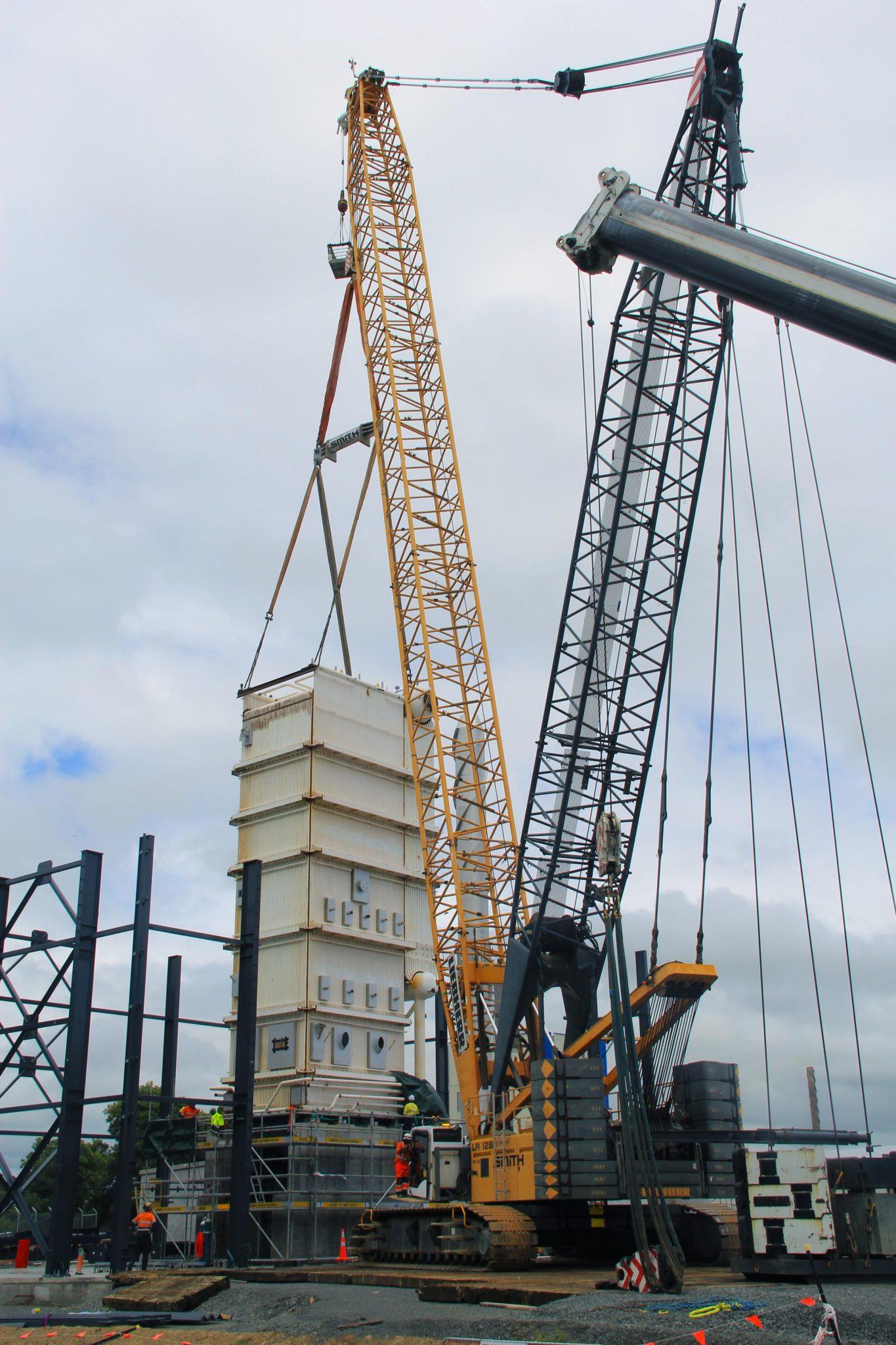 Fonterra Waitoa 110T Boiler Lift - Windsor Energy